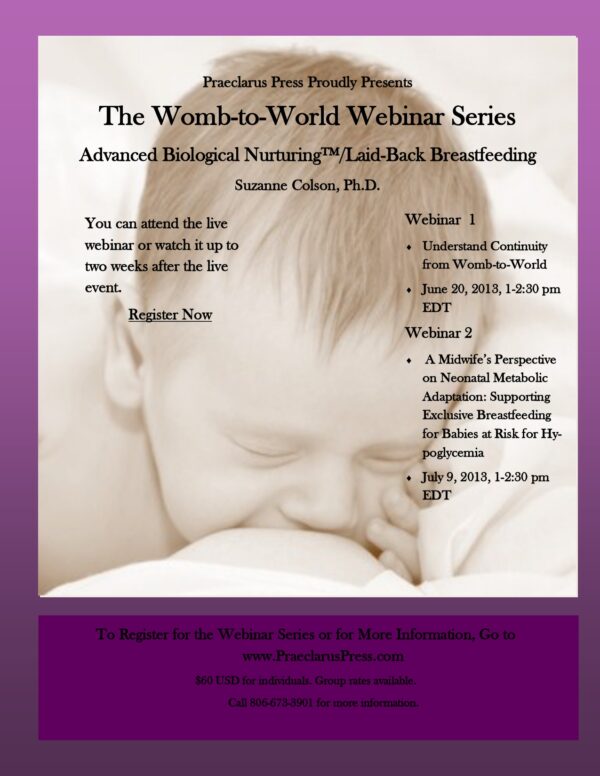 Webinars suzanne colson - Biological Nurturing Webinars biological ...